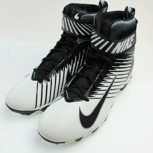 Nike | Shoes | Mens Black White Strike Shark Football Cleats Shoe ...